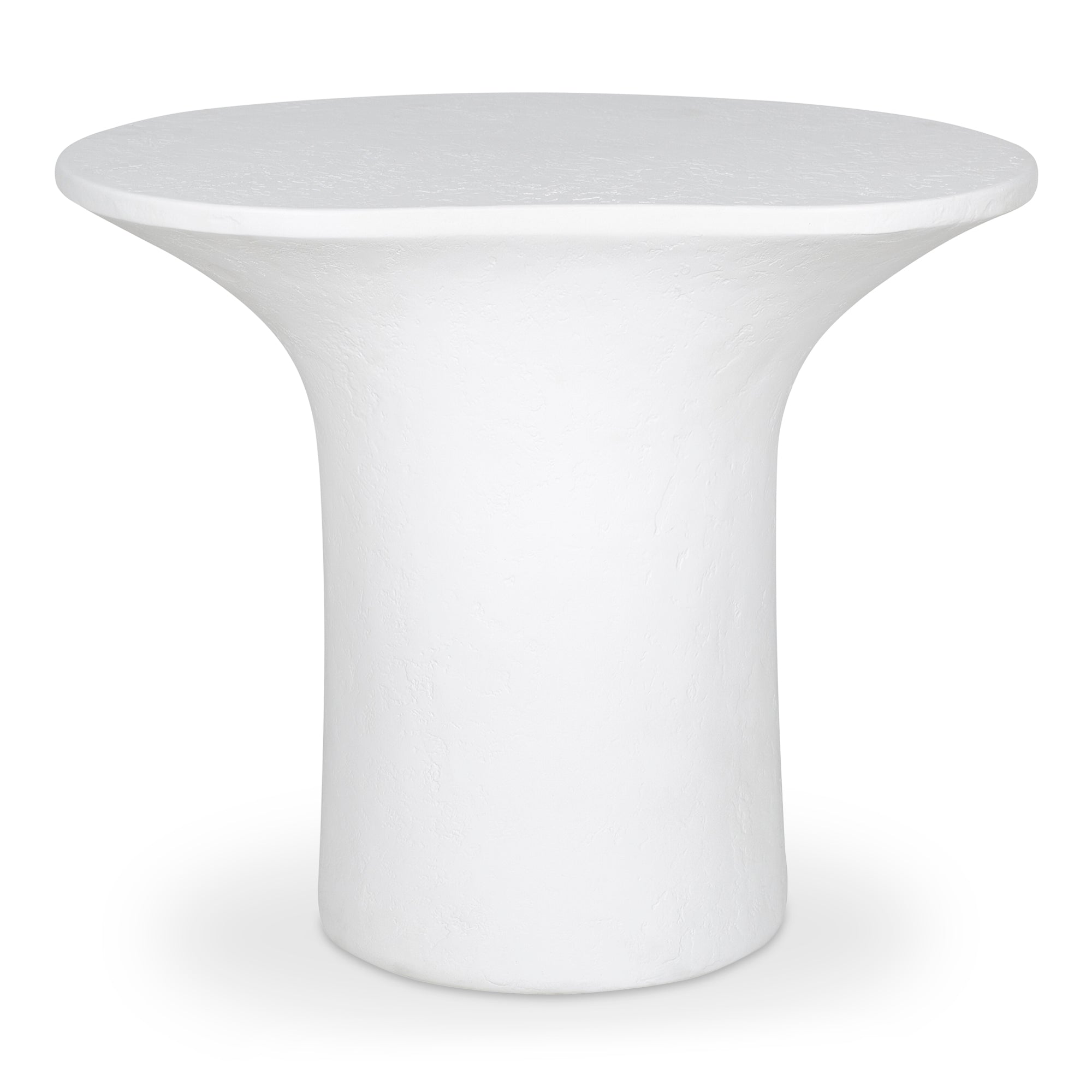 Hebe, Outdoor Accent Table, Fiberglass Reinforced Concrete, Freeform T